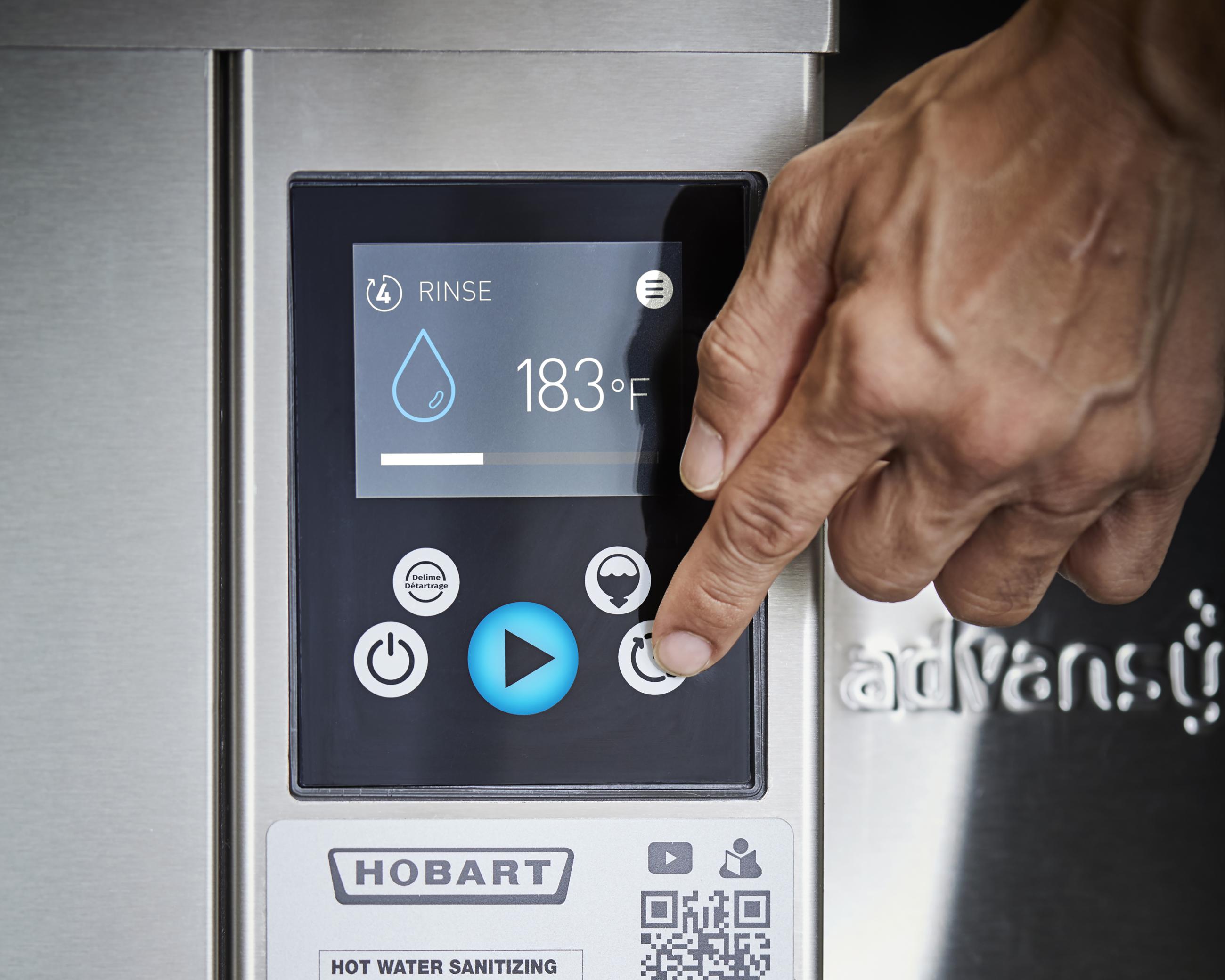 Hobart AM16 ASR Door Type Commercial Dishwasher | Hobart